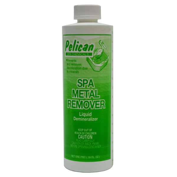 Hot Tub Spa Metal Remover - 1 Pint - Pelican Shops in Whitehouse, NJ